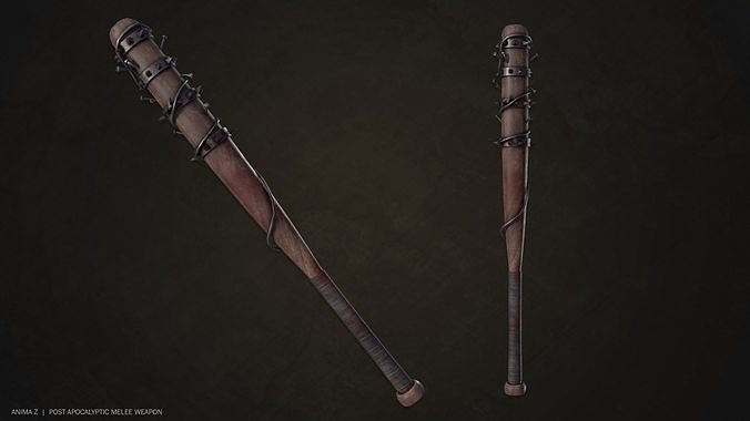 3D model Post Apocalyptic melee weapon VR / AR / low-poly | CGTrader