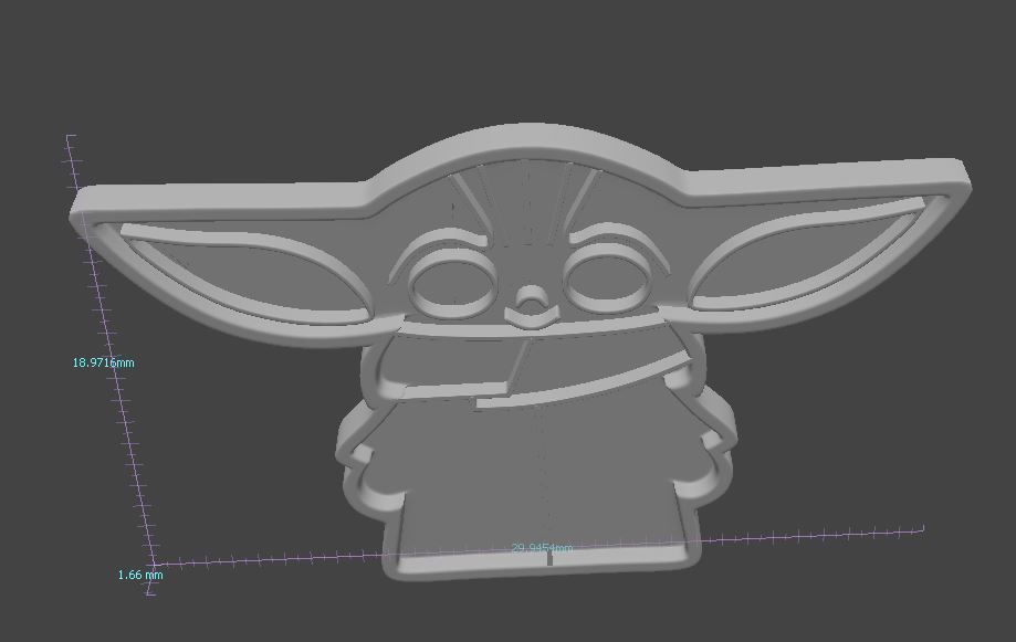 The Mandalorian 3d model Grogu By enamel 3D model 3D printable | CGTrader