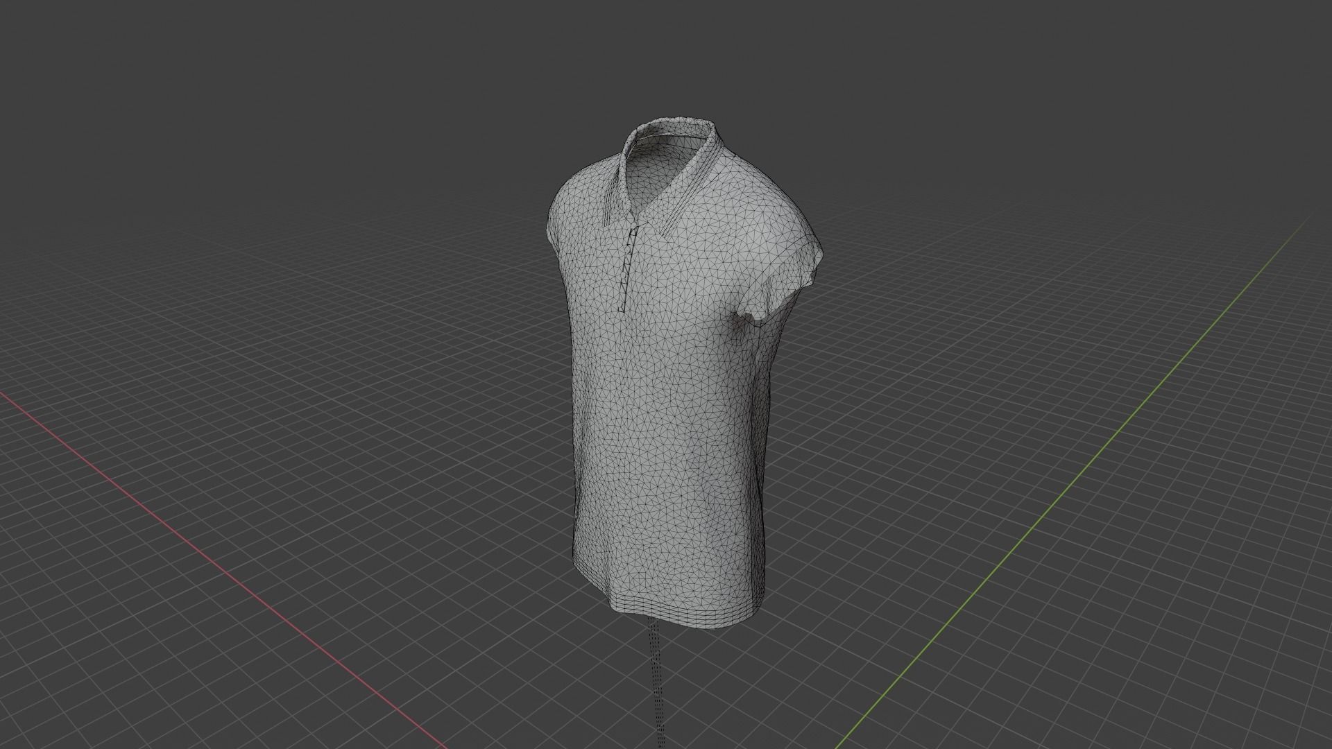 3D model T-shirt polo shirt VR / AR / low-poly | CGTrader