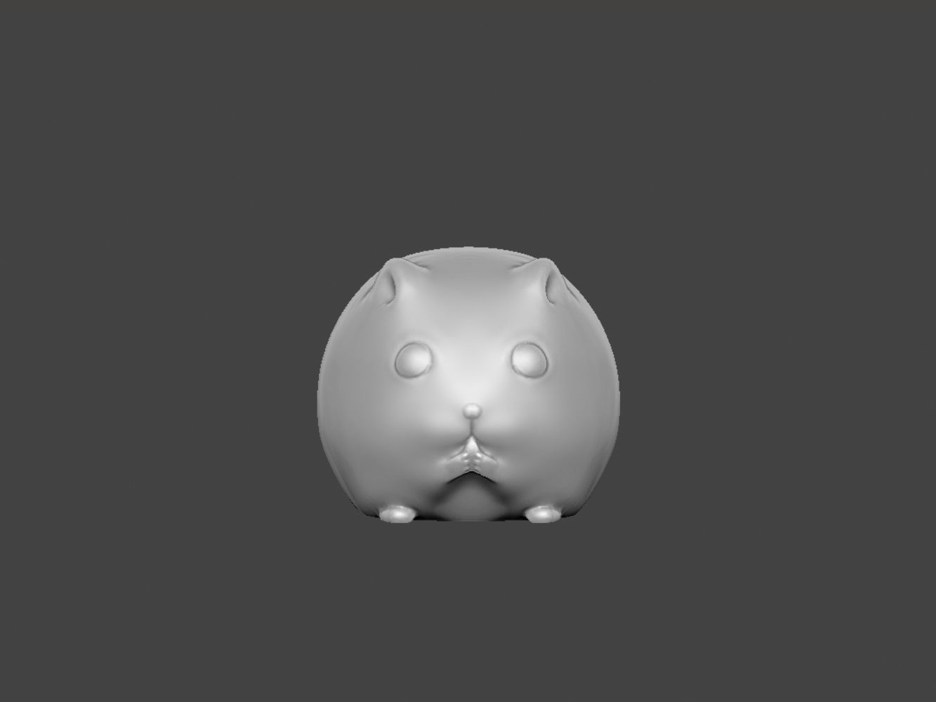 Hamster 3D model 3D printable | CGTrader