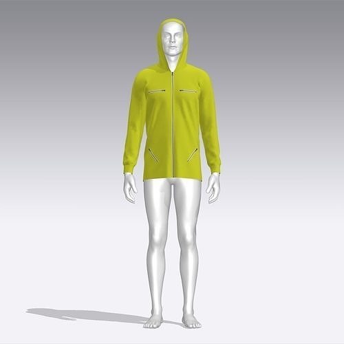 3D model Hoodie VR / AR / low-poly | CGTrader