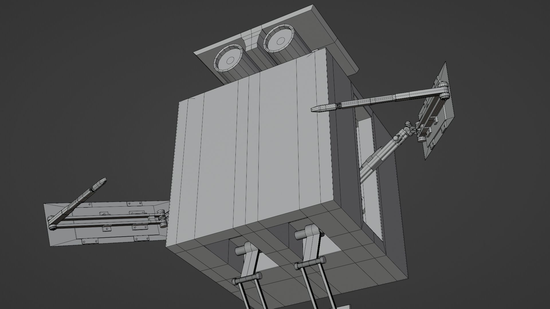 3D model Cube Robot VR / AR / low-poly | CGTrader