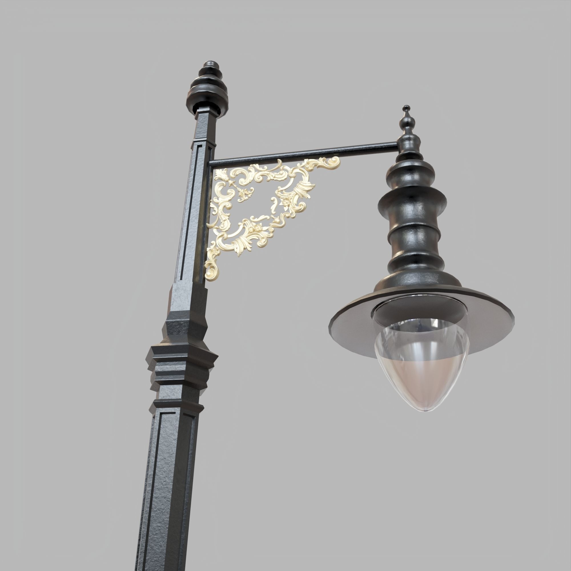 London Street Lamp 3D model | CGTrader
