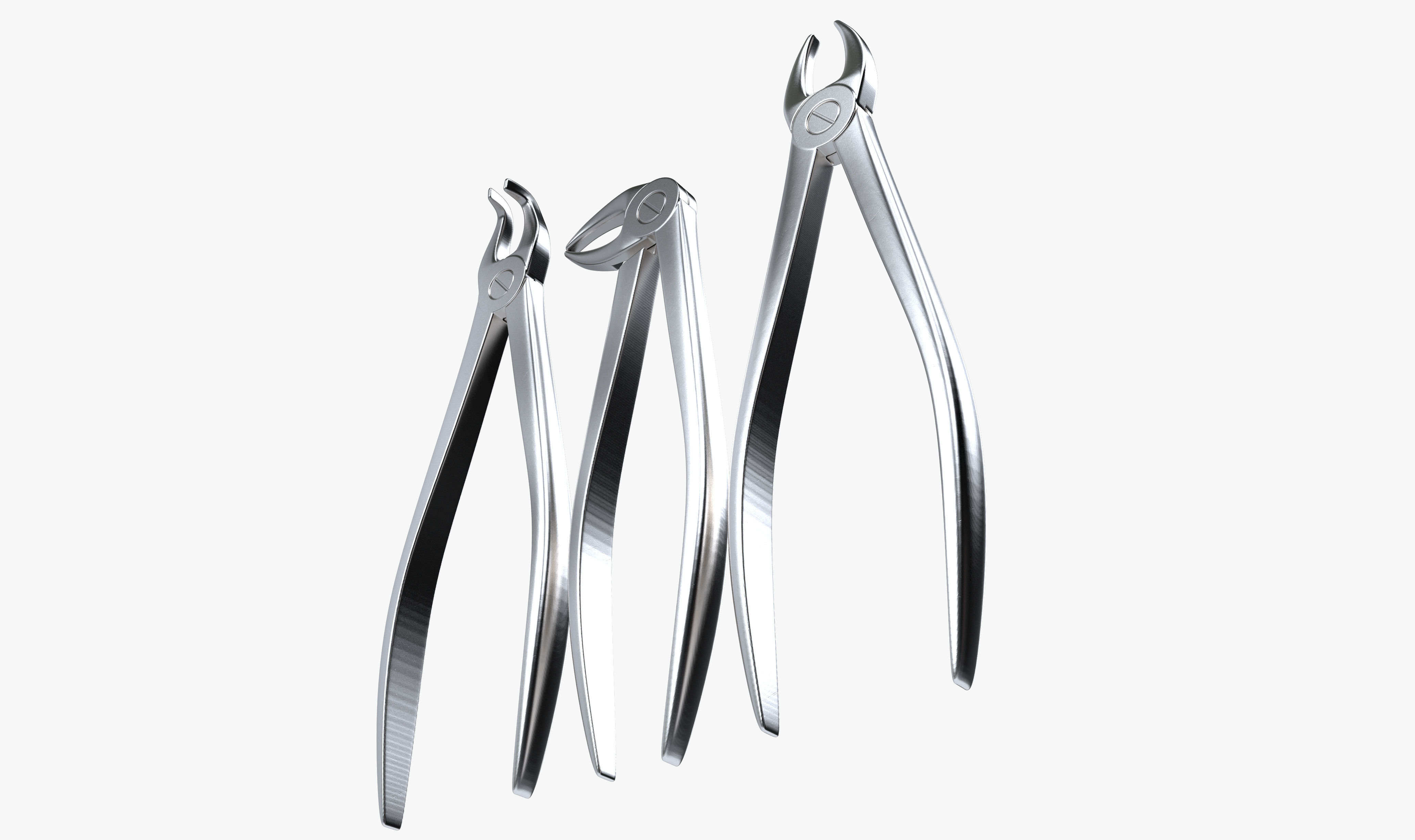 Surgical Dental Pliers 3D model | CGTrader
