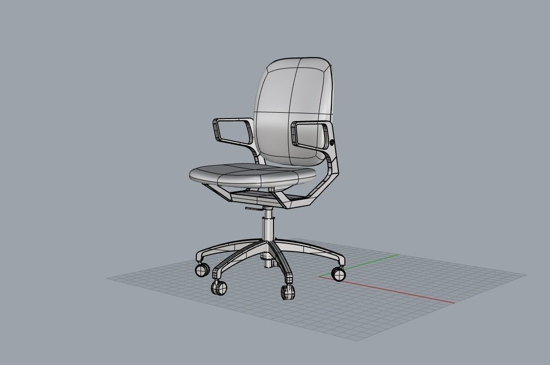 Desk Chair 3D model | CGTrader