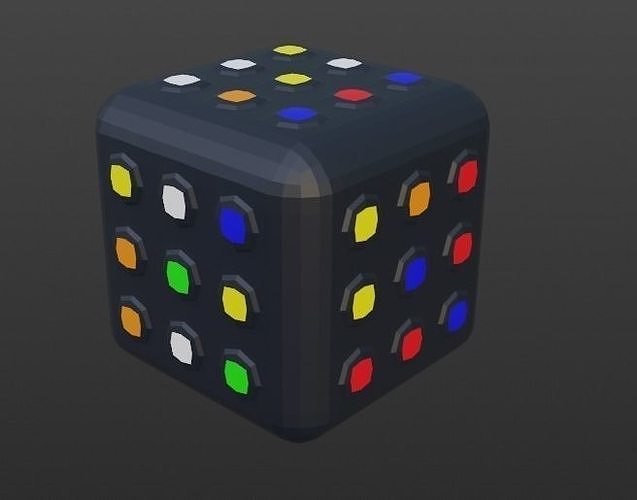 3D model Rubik Cube VR / AR / low-poly | CGTrader