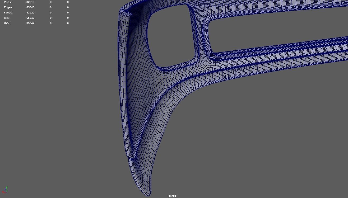 3D model Front Bumper Toyota Supra VR / AR / low-poly | CGTrader