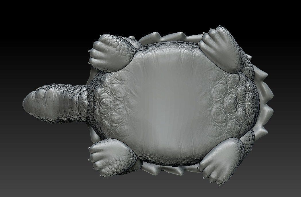 TURTLE tortoise 3D model 3D printable | CGTrader