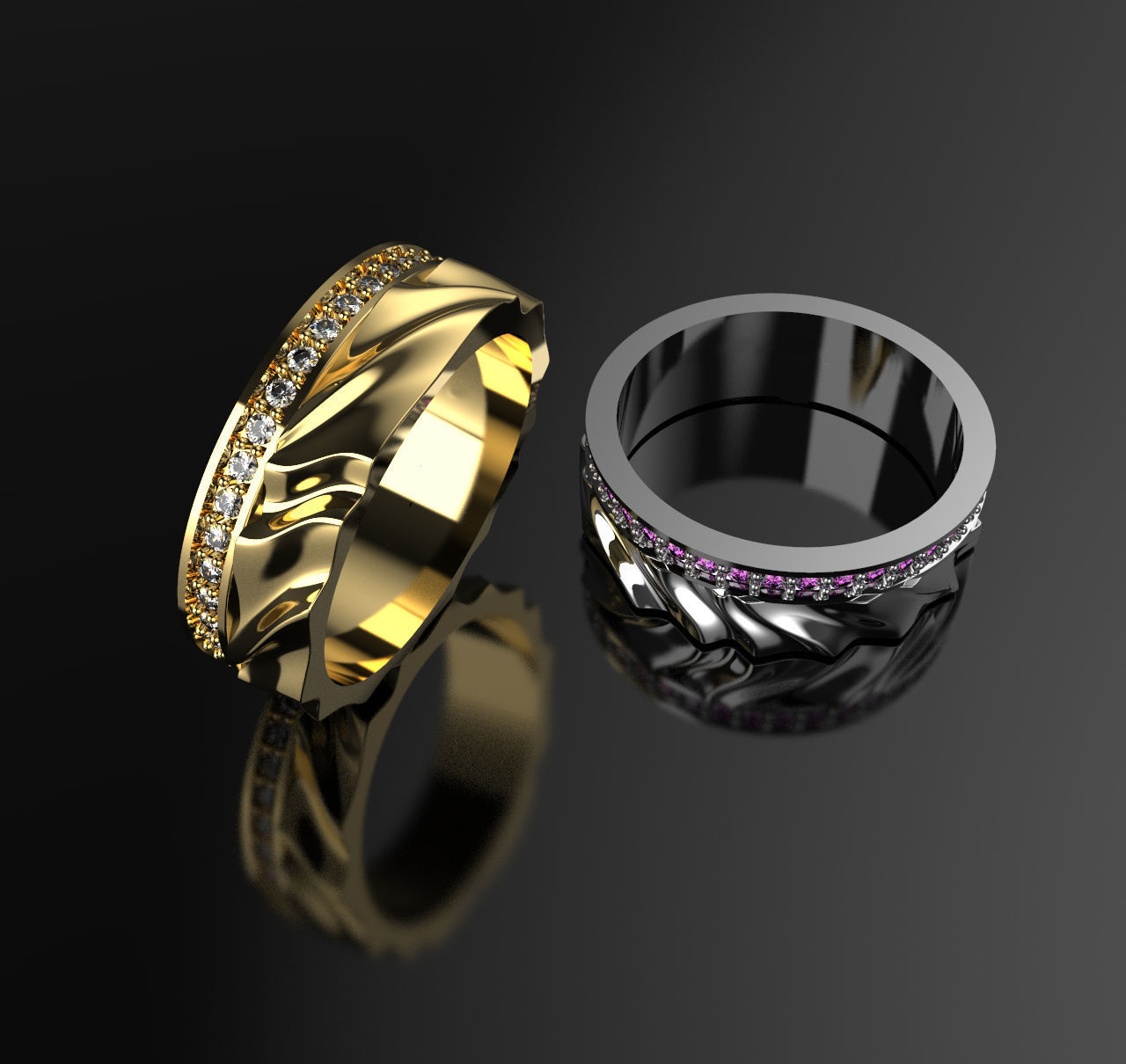 Ring vortex 3D model 3D printable | CGTrader