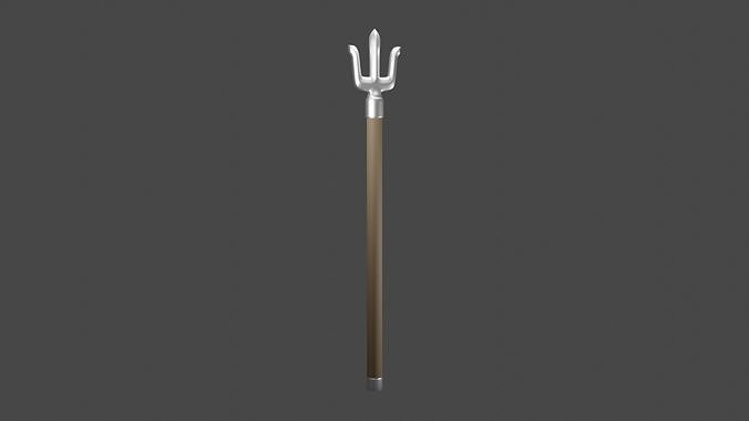 Dangpa - Korean Trident free 3D model 3D printable | CGTrader