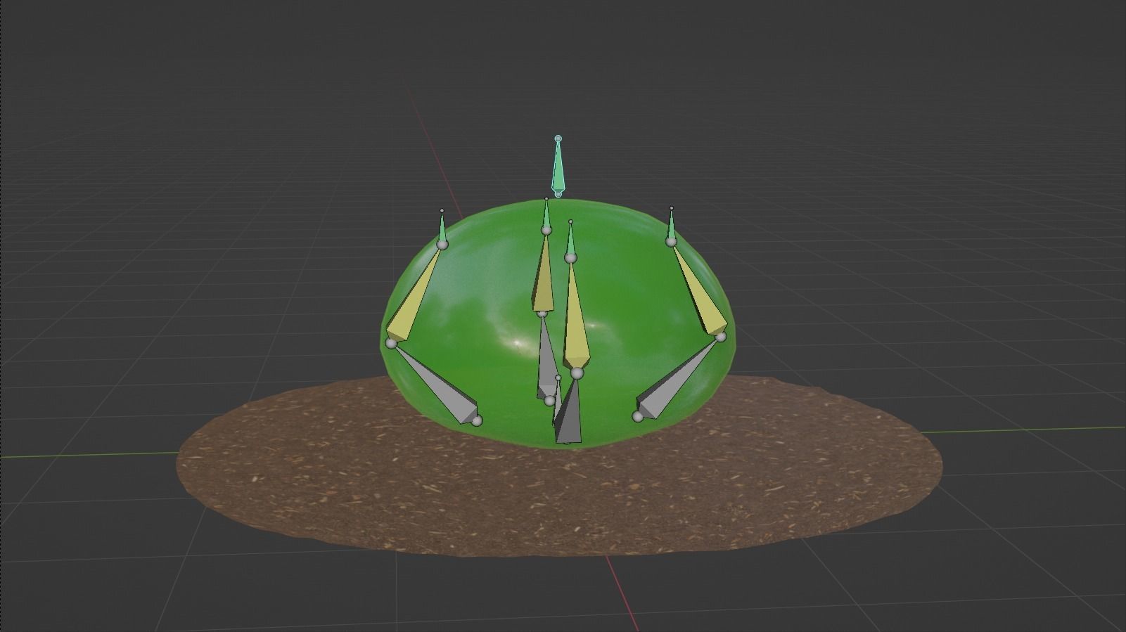 Simple Slime free VR / AR / low-poly 3D model rigged | CGTrader