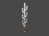 Chiljido - Korean Seven Branch Sword free 3D model 3D printable | CGTrader