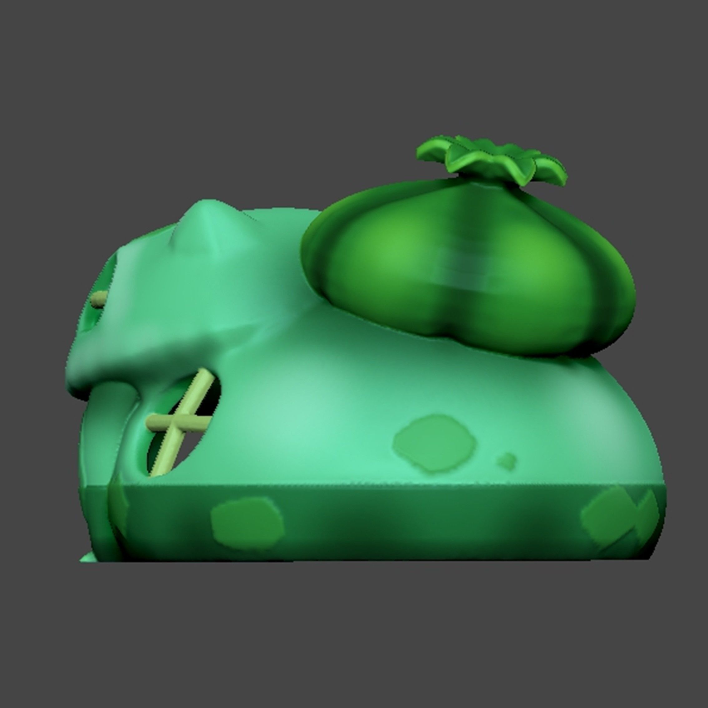 Pokemon Bulbasaur House 3D model 3D printable | CGTrader