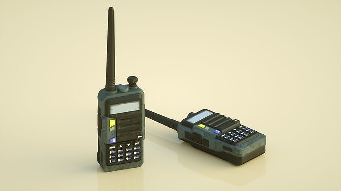 walkie talkie bb machine pager 3D model | CGTrader
