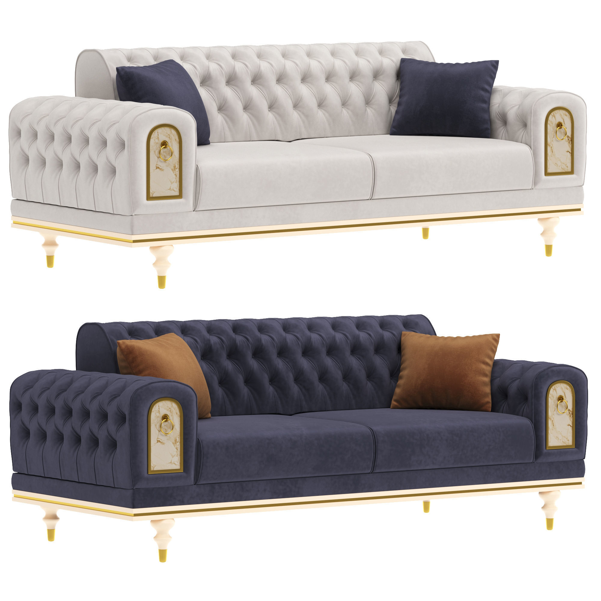 NISANTASI SOFA SET 3D model | CGTrader
