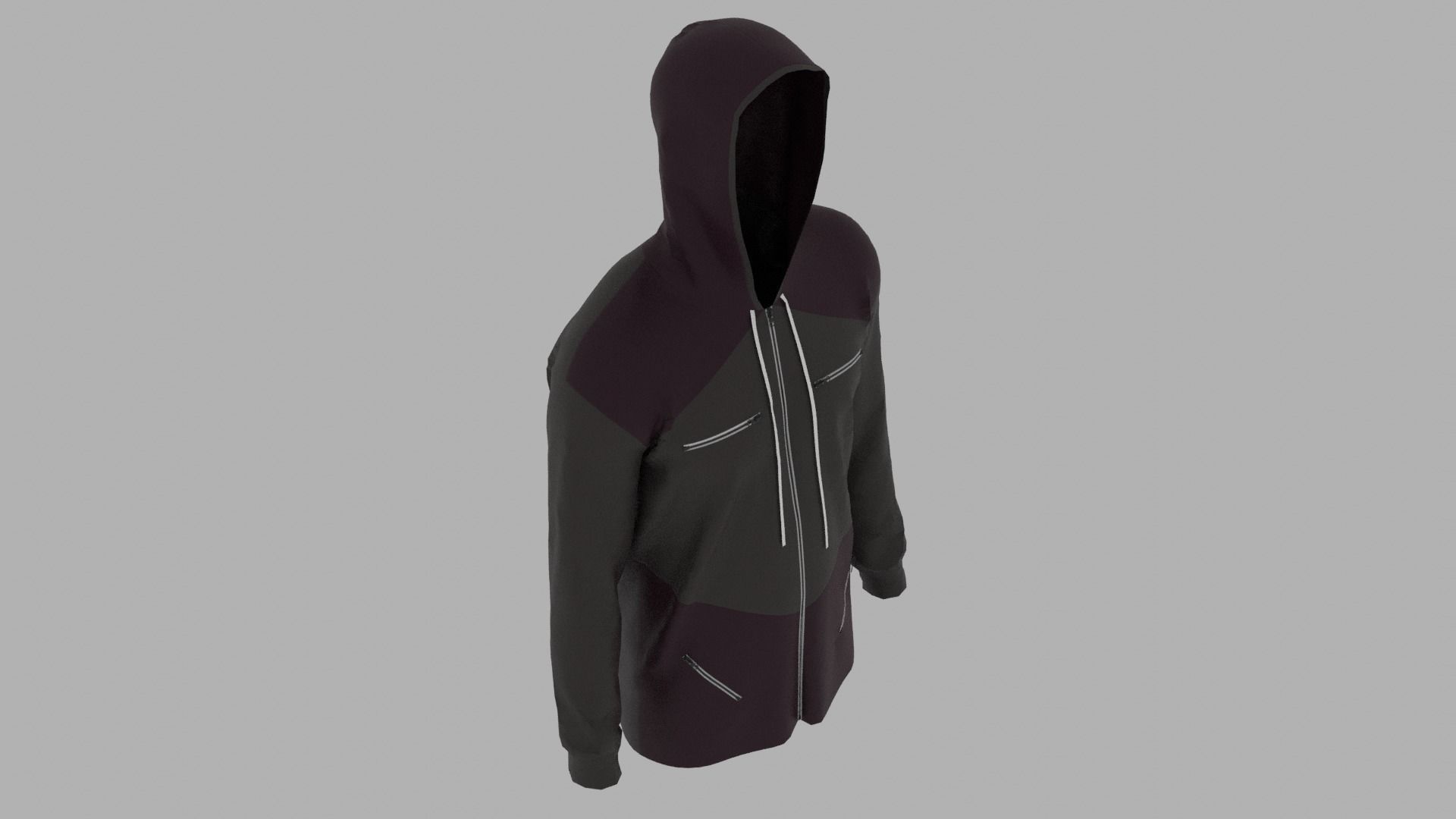 3D model Hoodie VR / AR / low-poly | CGTrader