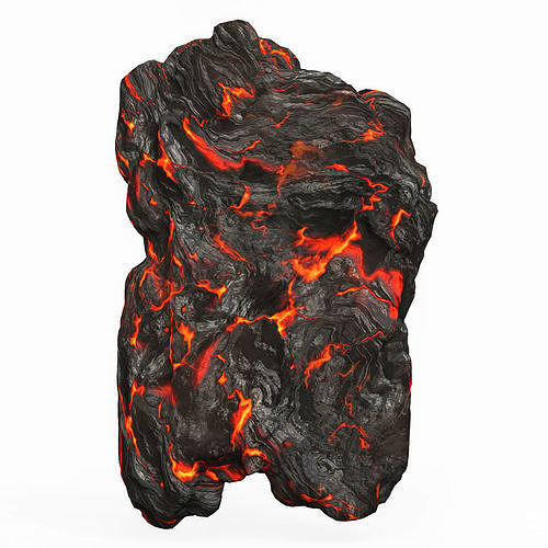 3D model Game Ready Lava Rock 08 VR / AR / low-poly | CGTrader