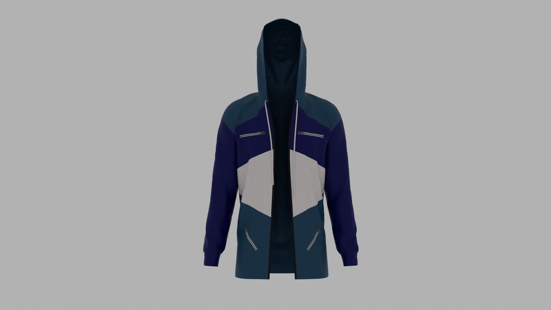 3D model Hoodie VR / AR / low-poly | CGTrader