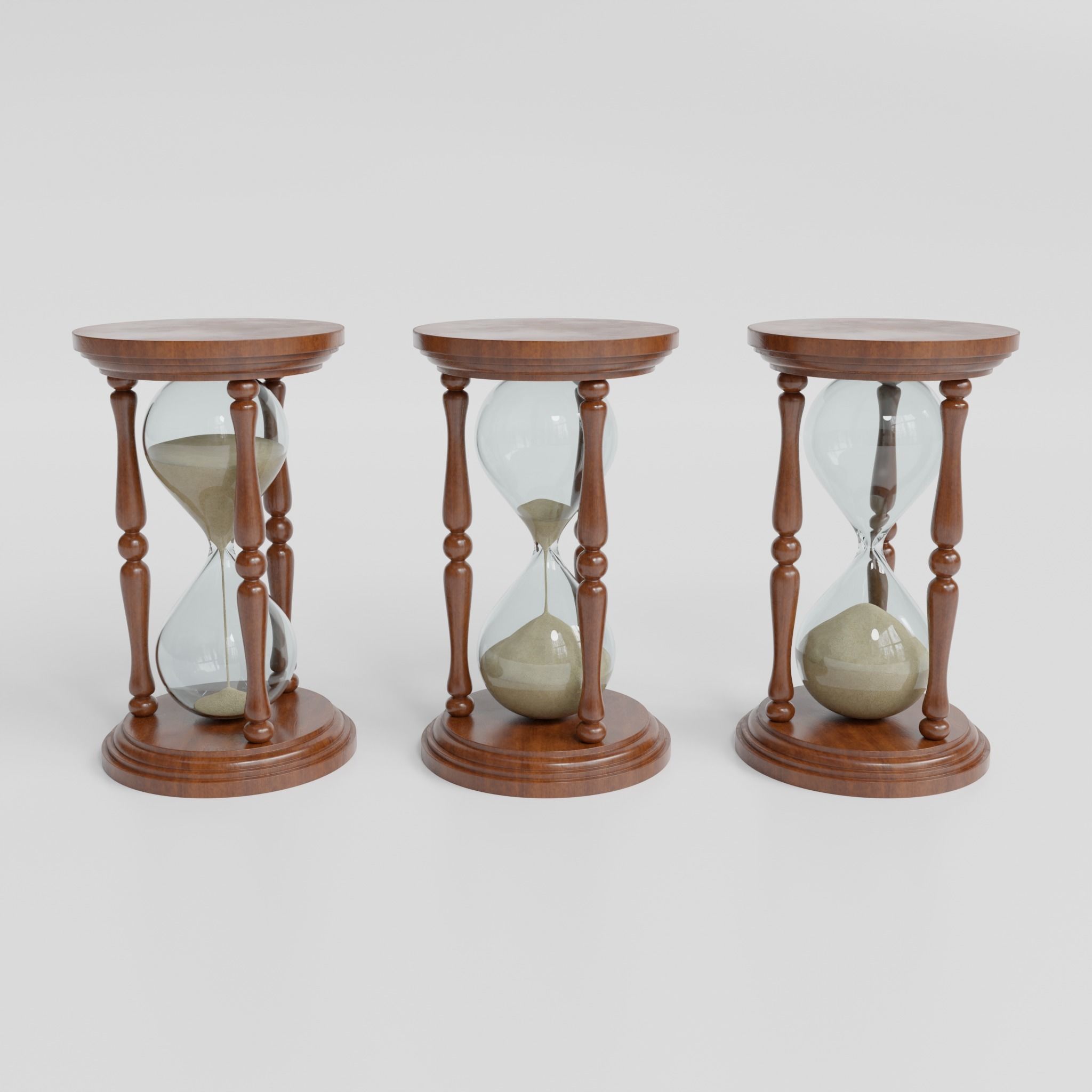 Hourglass 3D model | CGTrader