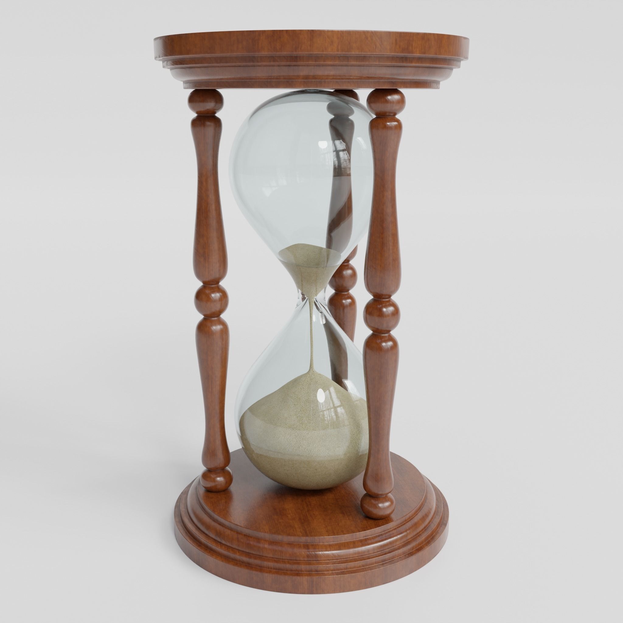 Hourglass 3D model | CGTrader