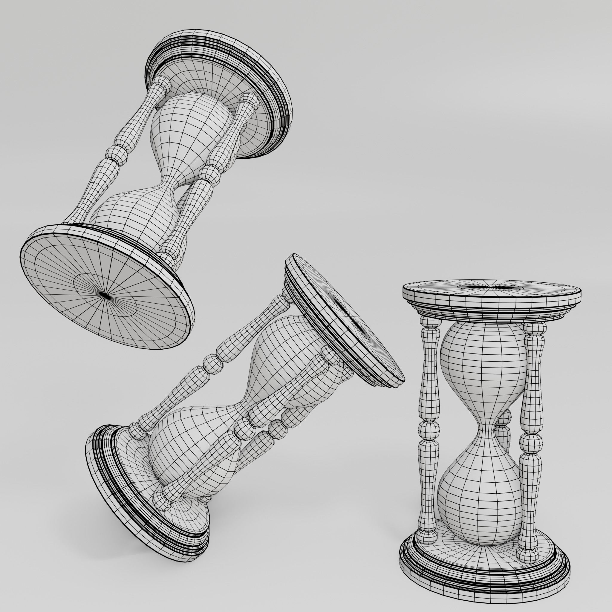 Hourglass 3D model | CGTrader