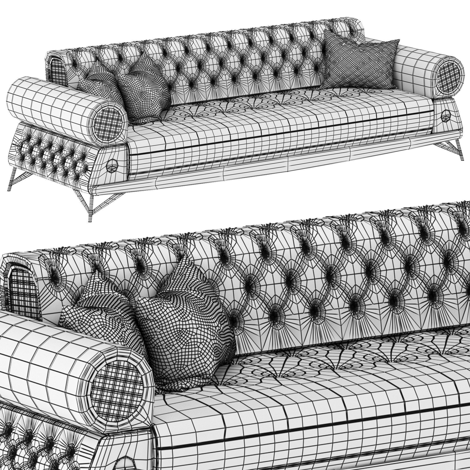 EFE SOFA SET 3D model | CGTrader