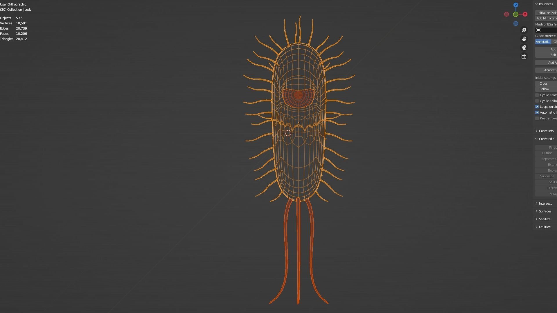 3D model Microbe 1 bacterium VR / AR / low-poly | CGTrader