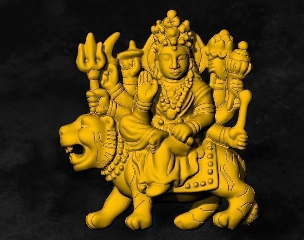 devi god 3D model 3D printable | CGTrader