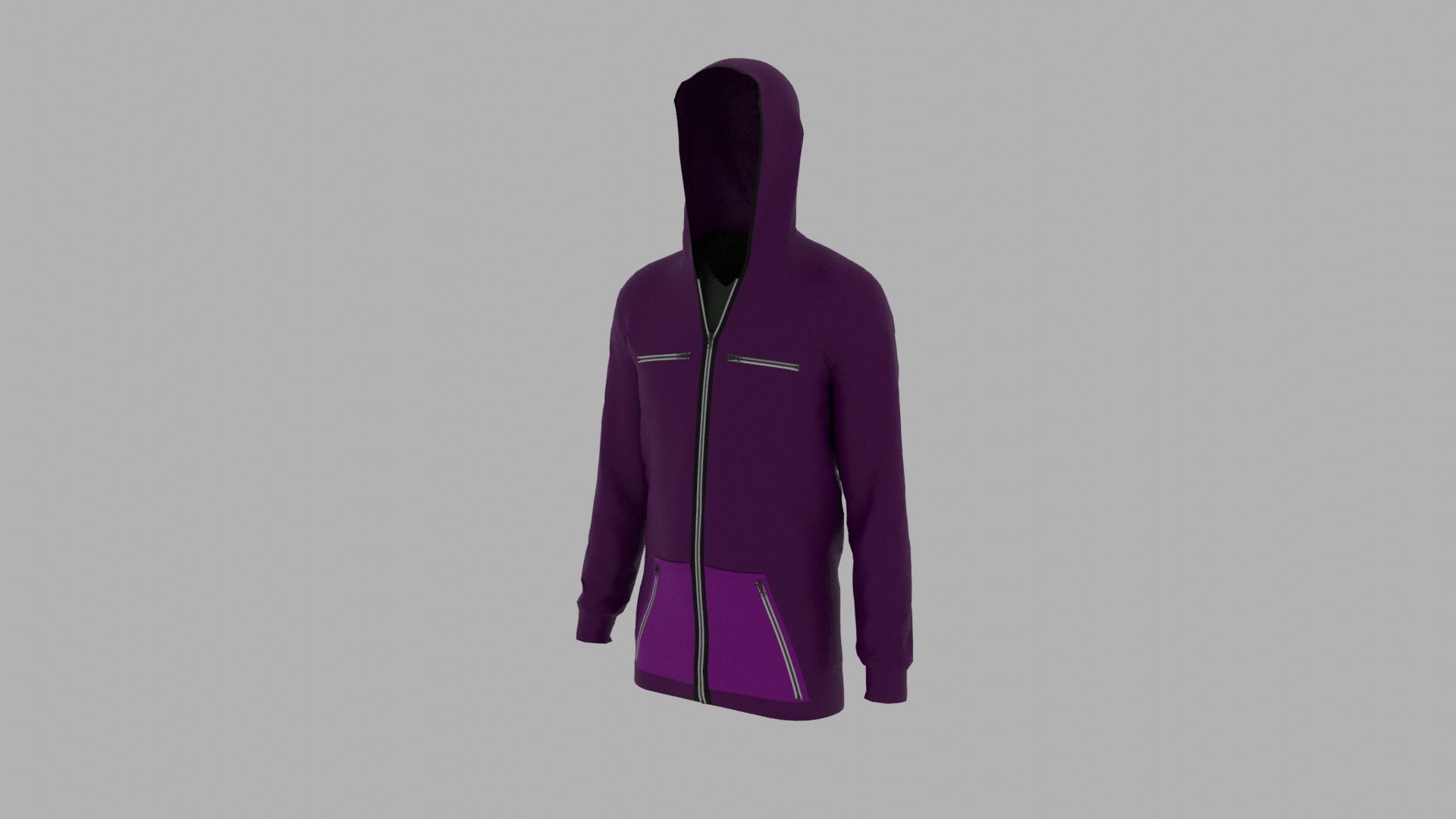 3D model Hoodie VR / AR / low-poly | CGTrader