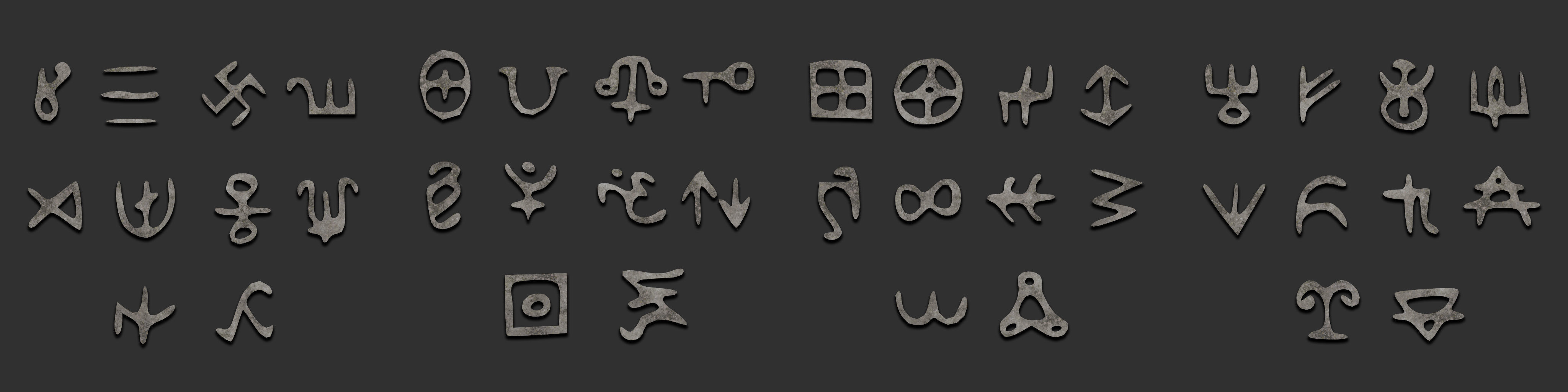 3D model 315 Runes Alpha Pack 8K VR / AR / low-poly | CGTrader