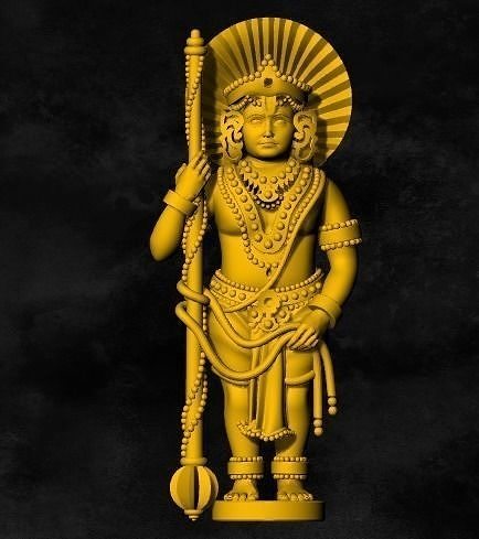 kumara swamy locket 3D model 3D printable | CGTrader