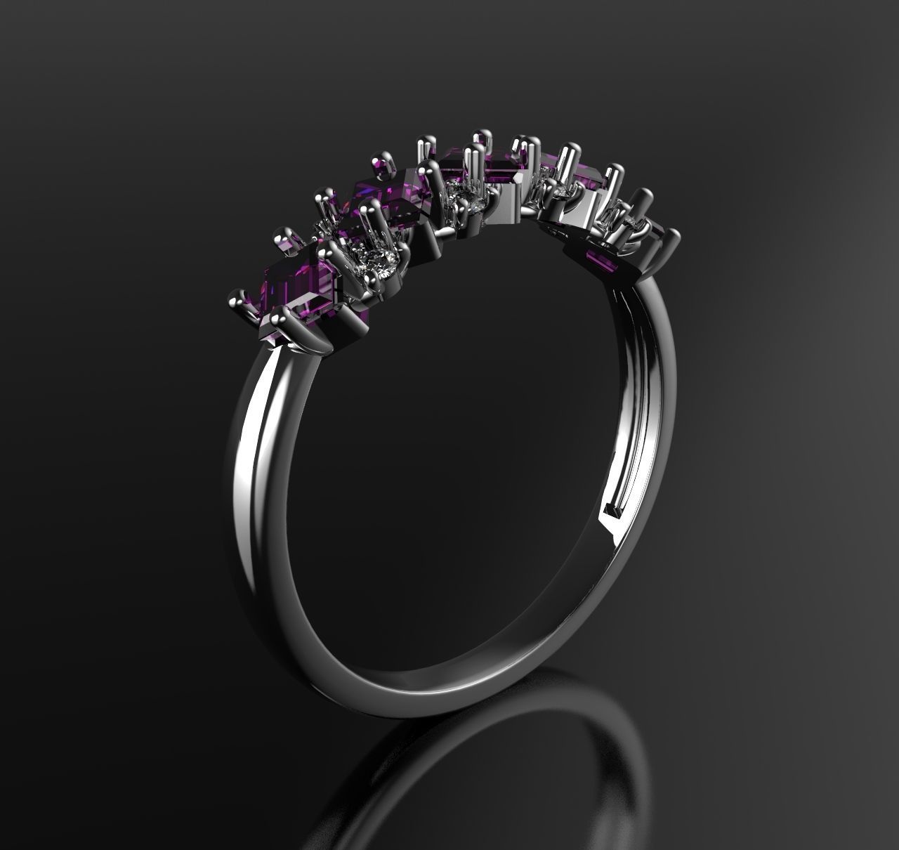 set diamond severity 3D model 3D printable | CGTrader