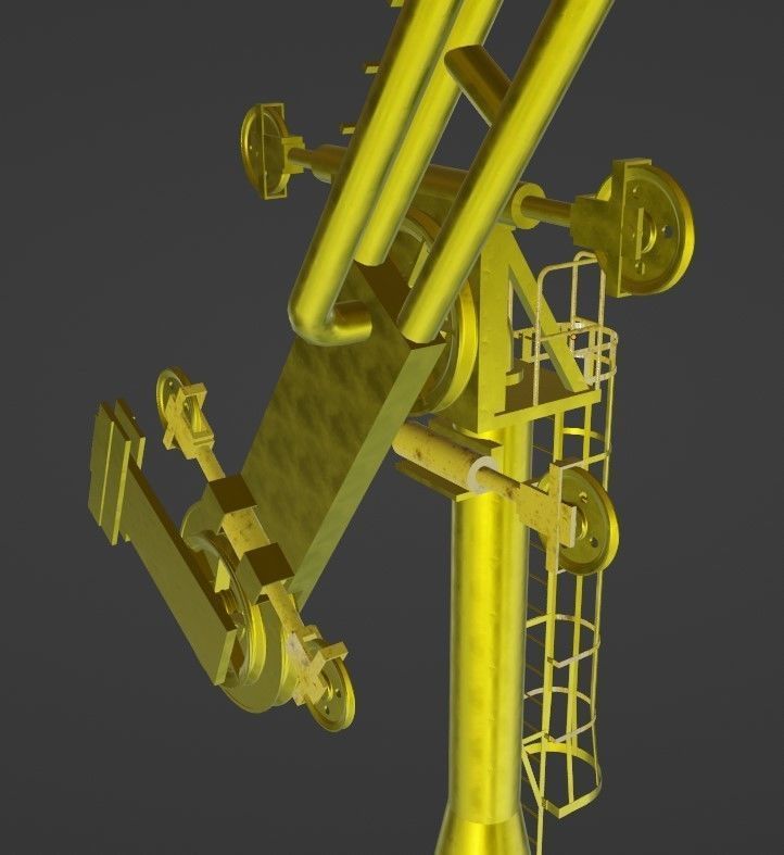 Atlantic Loading Arm 3D model 3D printable | CGTrader