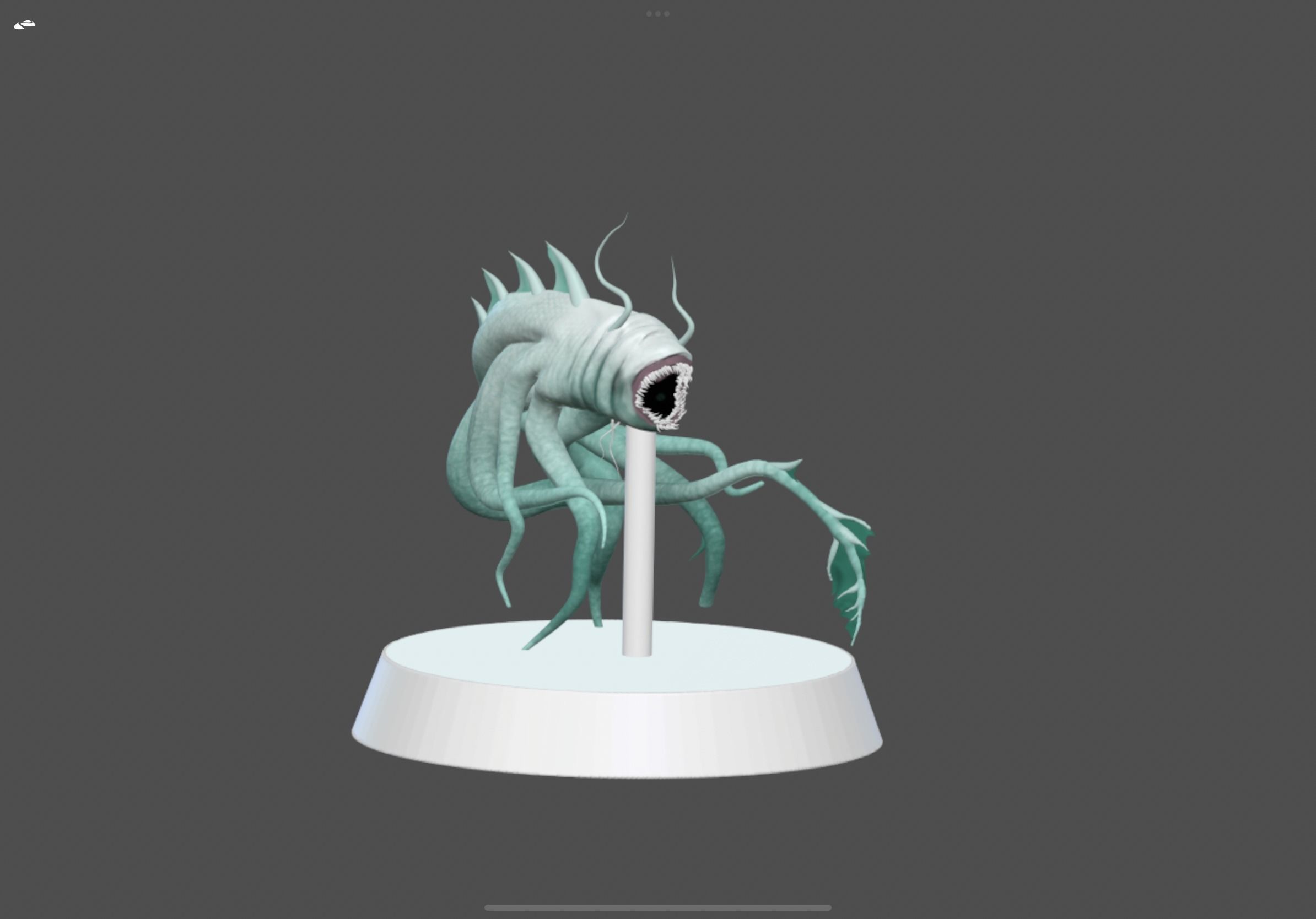 Aboleth miniature free 3D model 3D printable | CGTrader