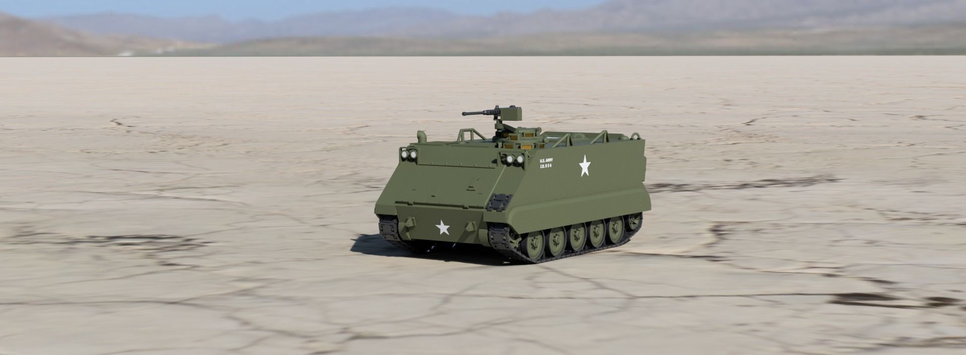 Armored vehicle M113 APC - STL files- vietnam war era 3D model 3D ...