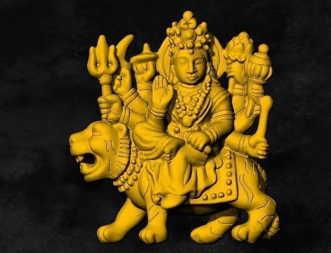 devi god 3D model 3D printable | CGTrader
