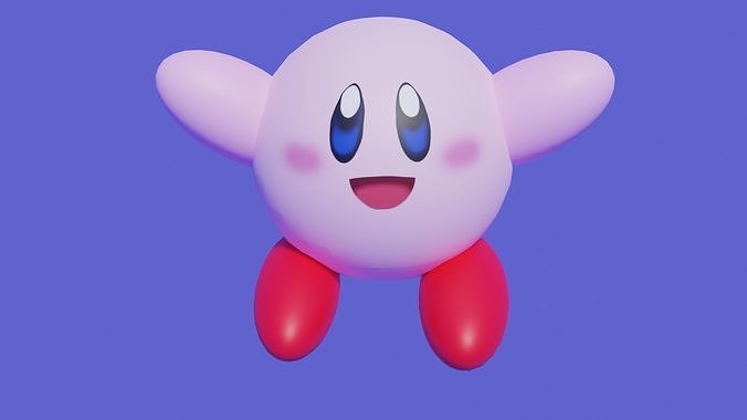 3D model kirby VR / AR / low-poly | CGTrader