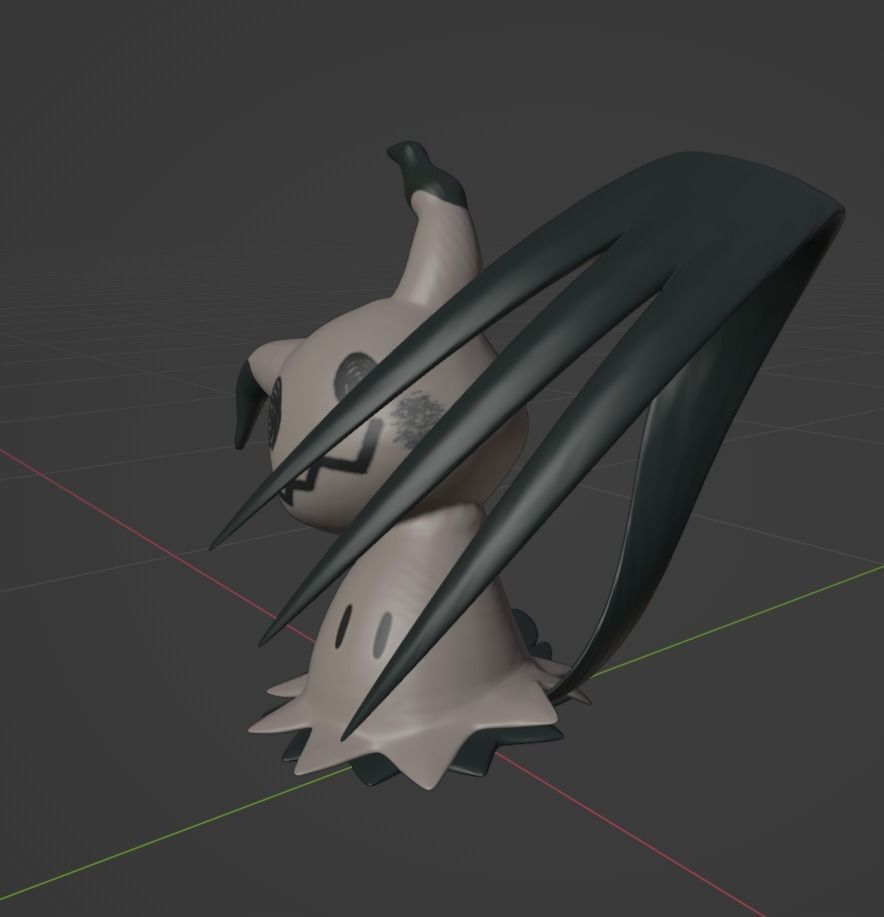 Mimikyu pokemon 3D print model free 3D model 3D printable | CGTrader