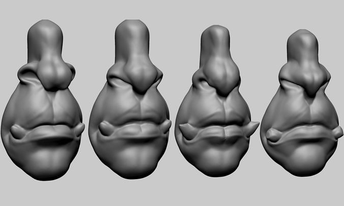 Creature Lip Model with Different Types 3D model | CGTrader