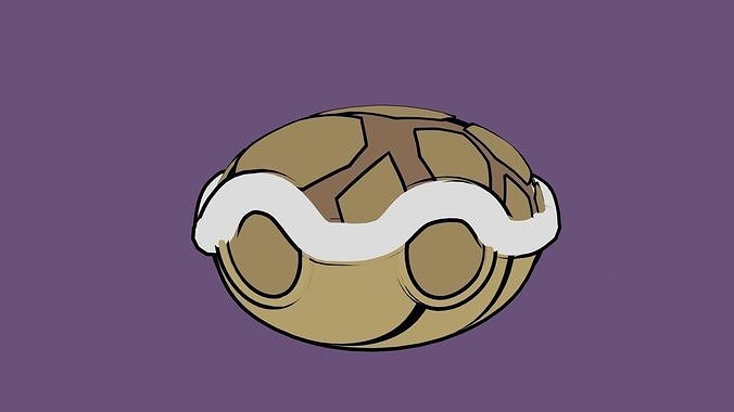 Mario Turtle Shell Drawing