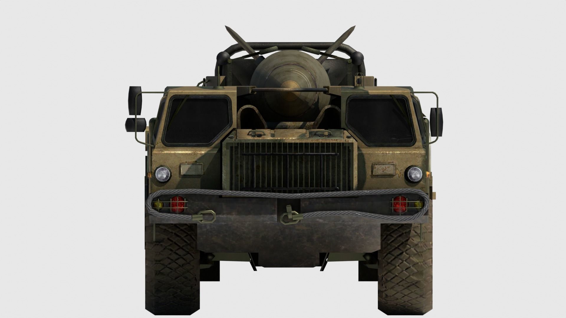 3D model SCUD-B military vehicle VR / AR / low-poly | CGTrader