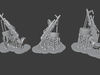 Hive-City Guard Drum-fed Autogun Bits free 3D model 3D printable | CGTrader