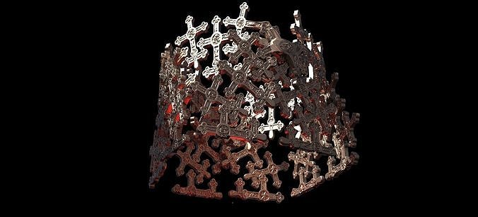 Angel Vortex Crown 7 3D model | CGTrader