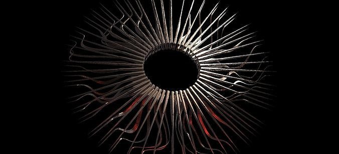 Angel Vortex Crown Sun 7 3D model | CGTrader