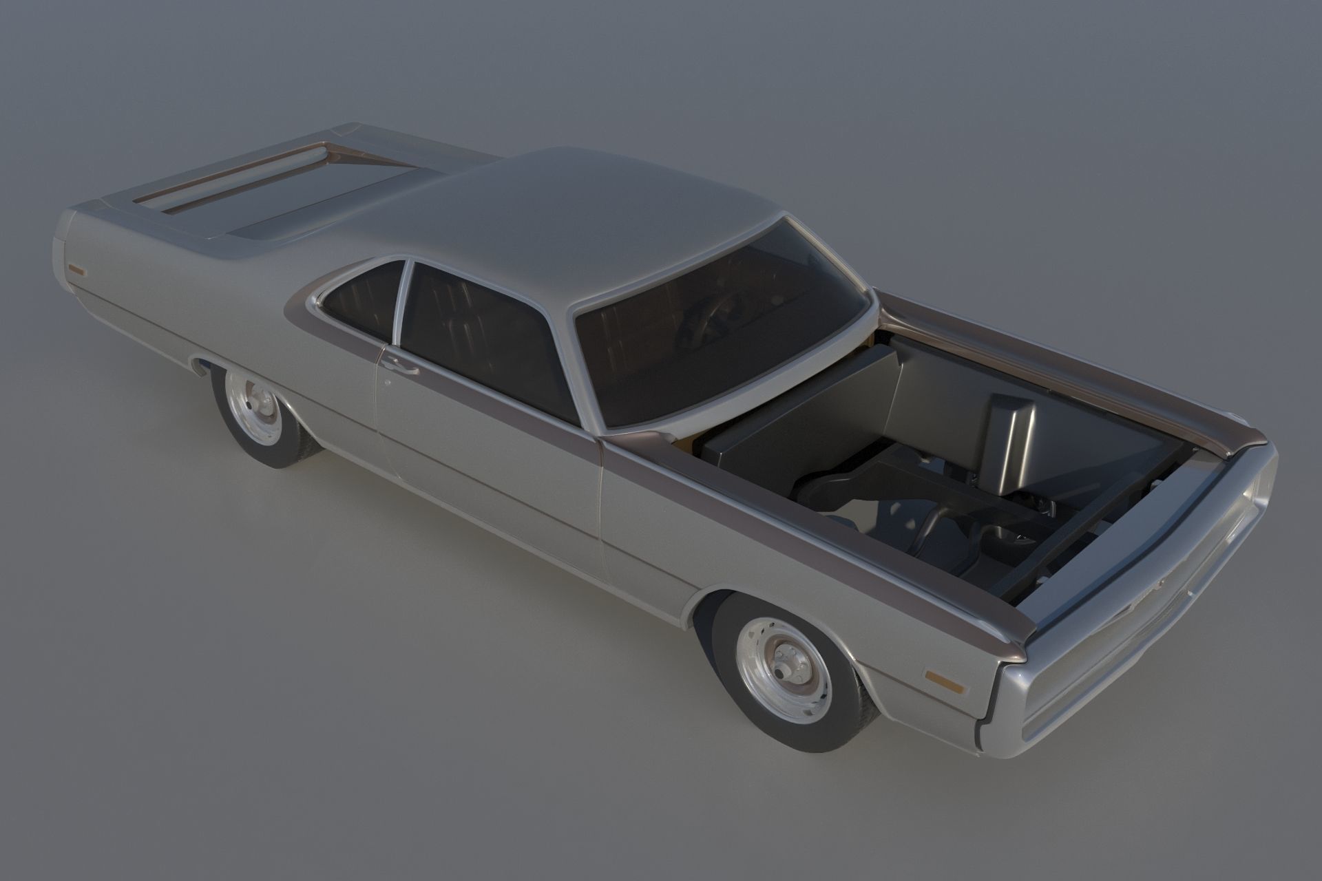 Chrysler 300 - 1970 3D model 3D printable | CGTrader
