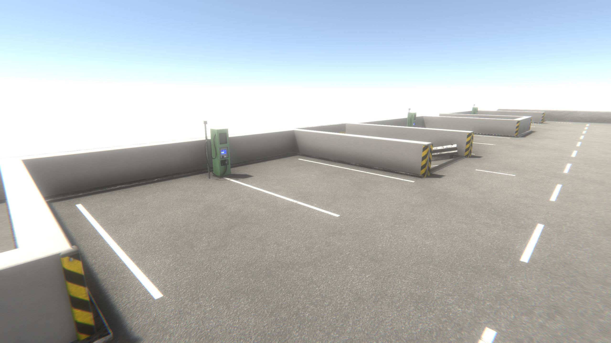 3D model Parking Garage VR / AR / low-poly | CGTrader