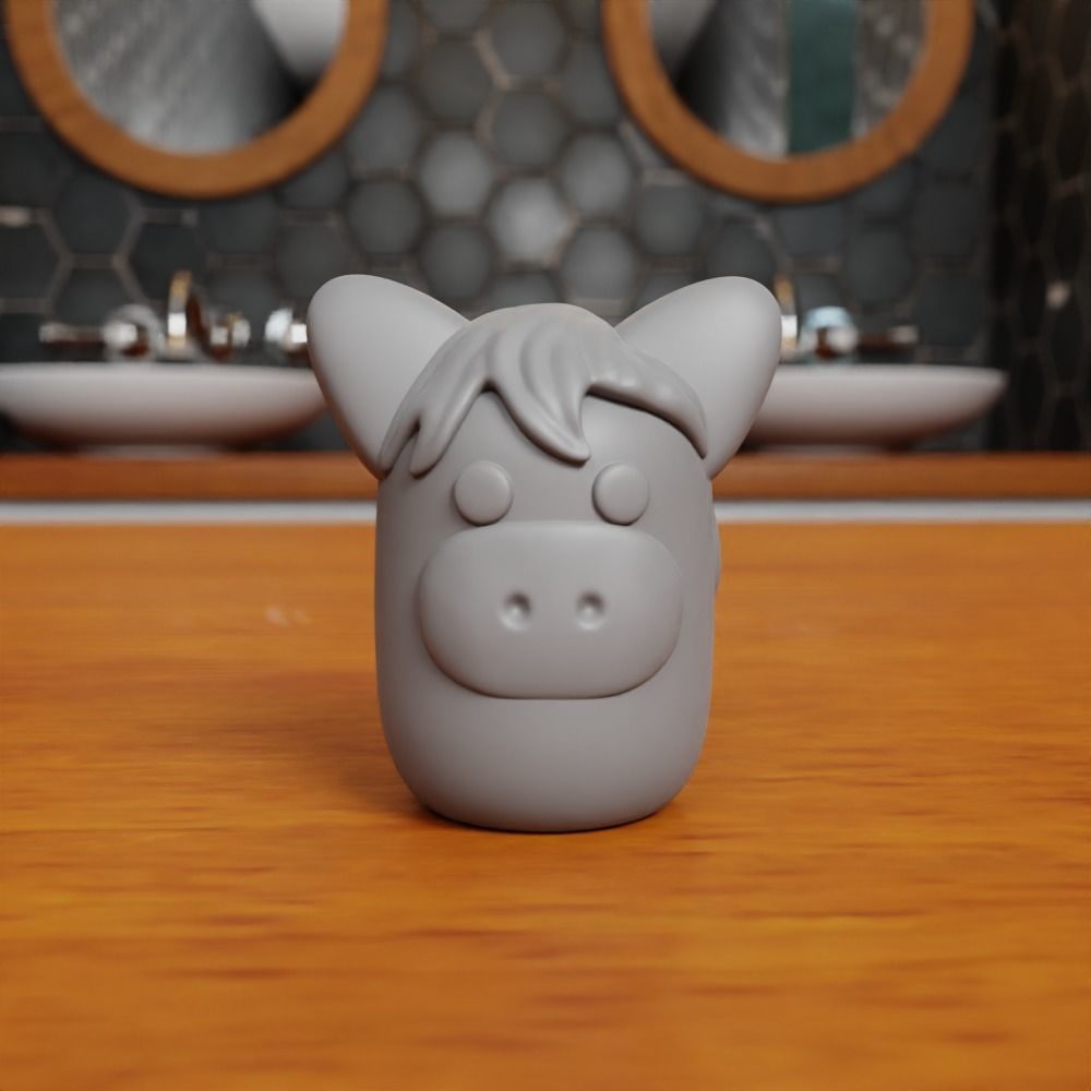 CUTE ANIMAL TOYS 3D model 3D printable | CGTrader
