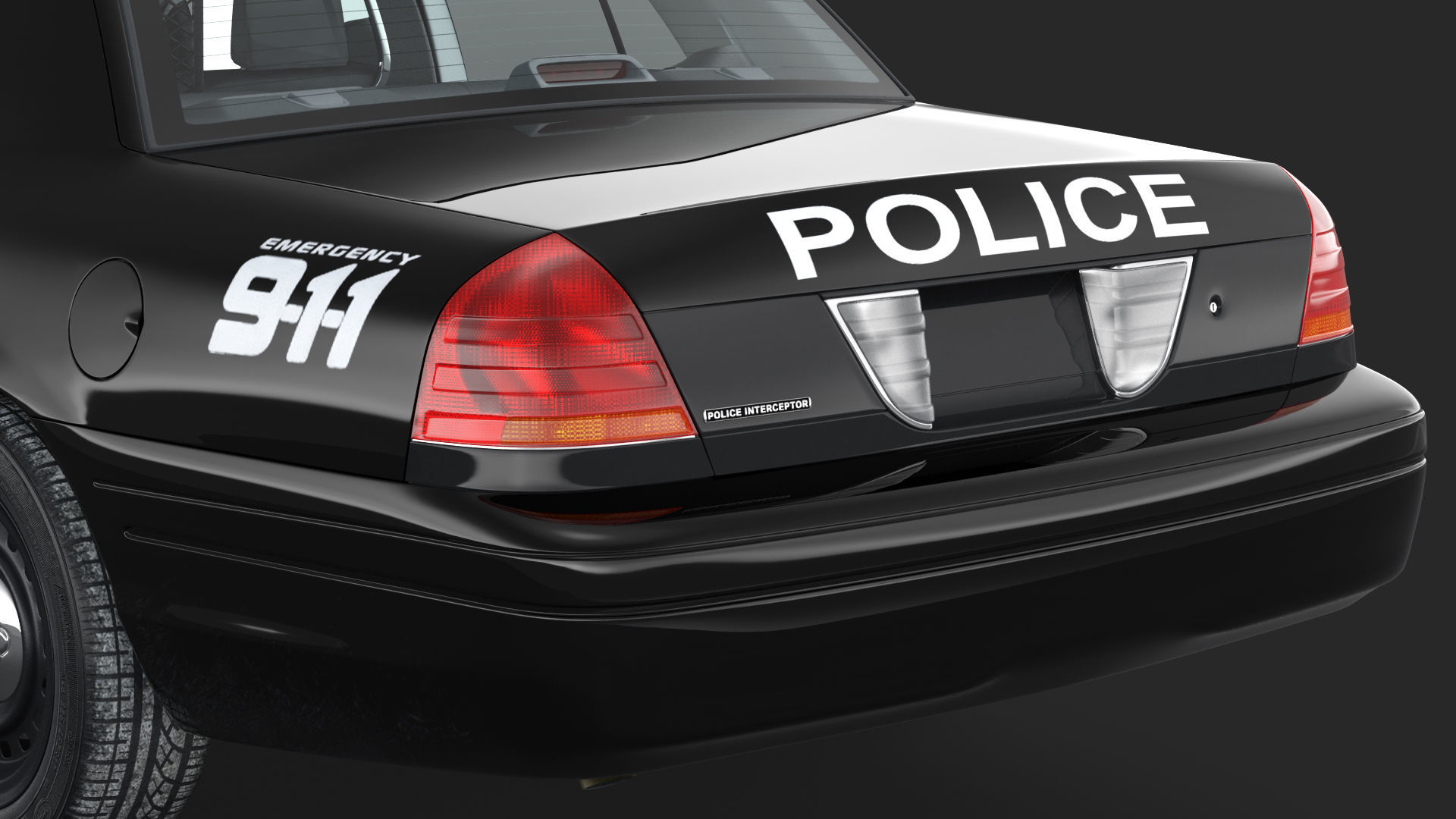 Las Vegas Police Car Generic 3D model | CGTrader