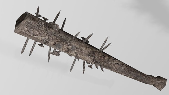 Medieval Baseball Bat 3D model | CGTrader