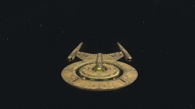 48USS Discovery 3D model | CGTrader